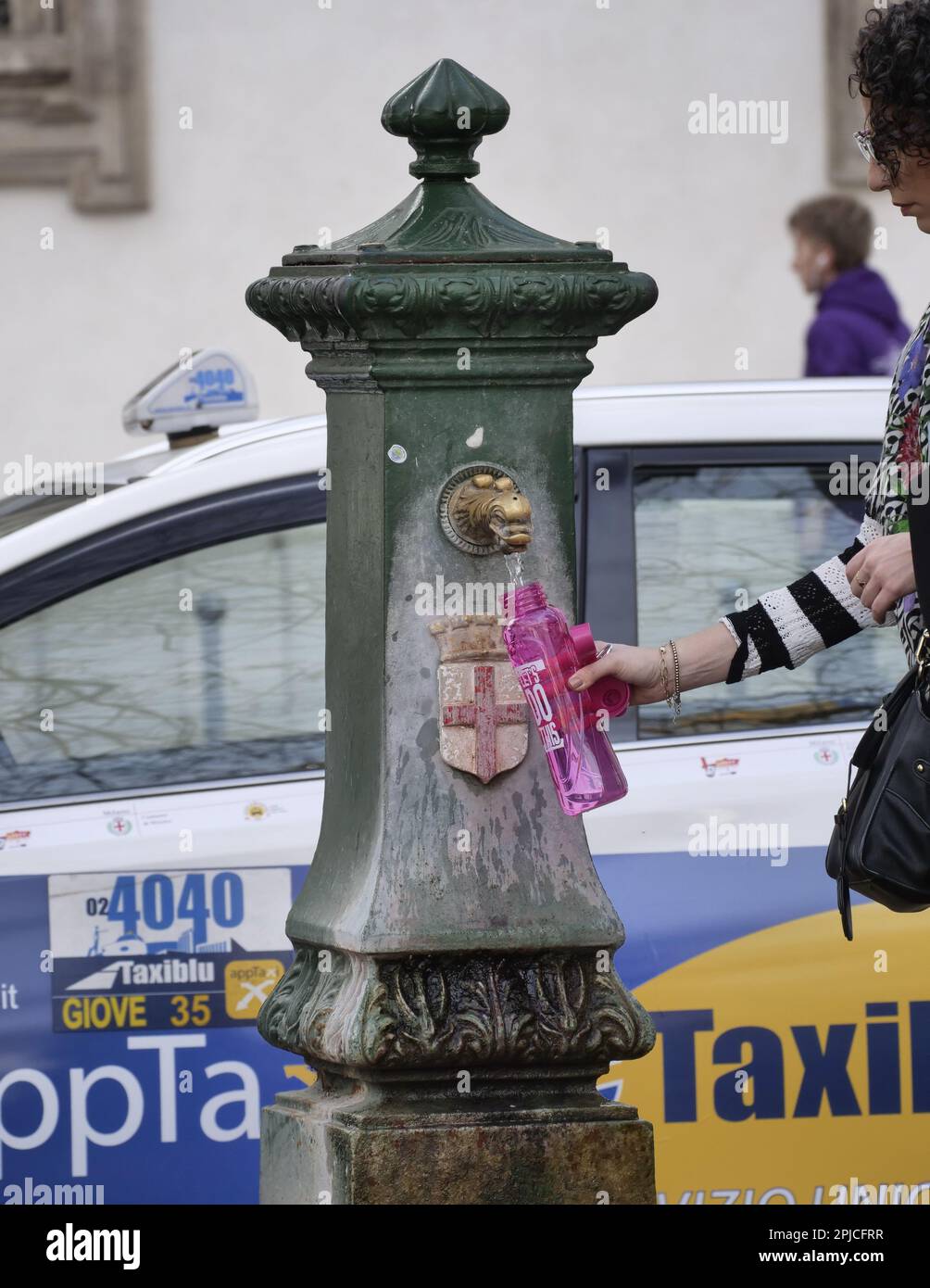 Milan, Italy. 02nd Apr, 2023. The widows are the typical fountains of ...