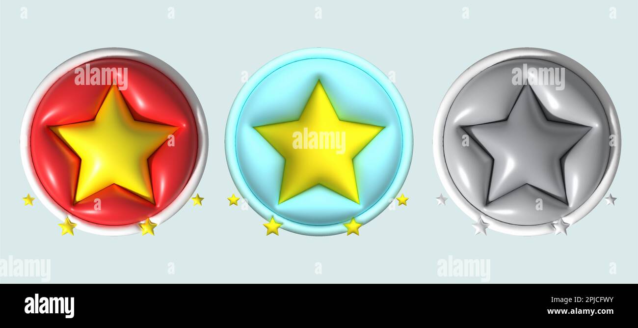 3d review rating stars for best excellent services rating for ...