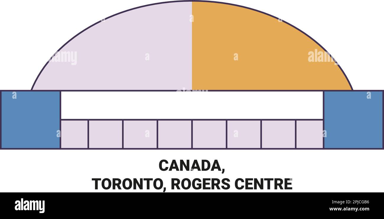 Toronto rogers center cn tower Cut Out Stock Images & Pictures - Alamy