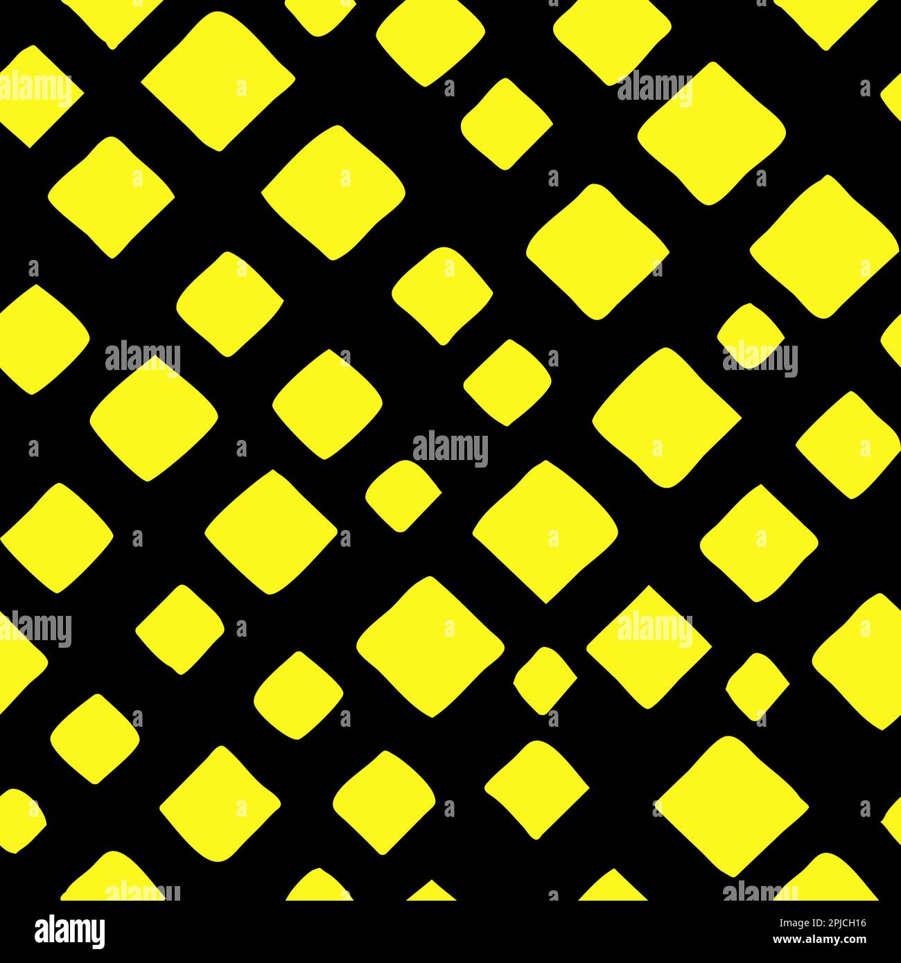 yellow rectangles on a black background. seamless rectangle pattern ...