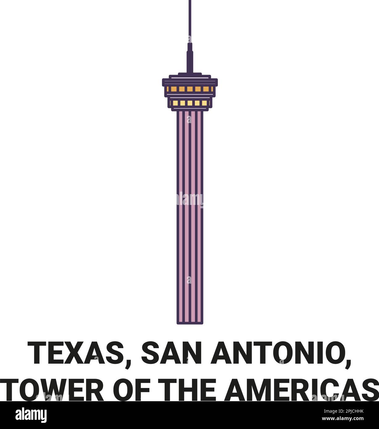 United States, Texas, San Antonio, Tower Of The Americas travel ...