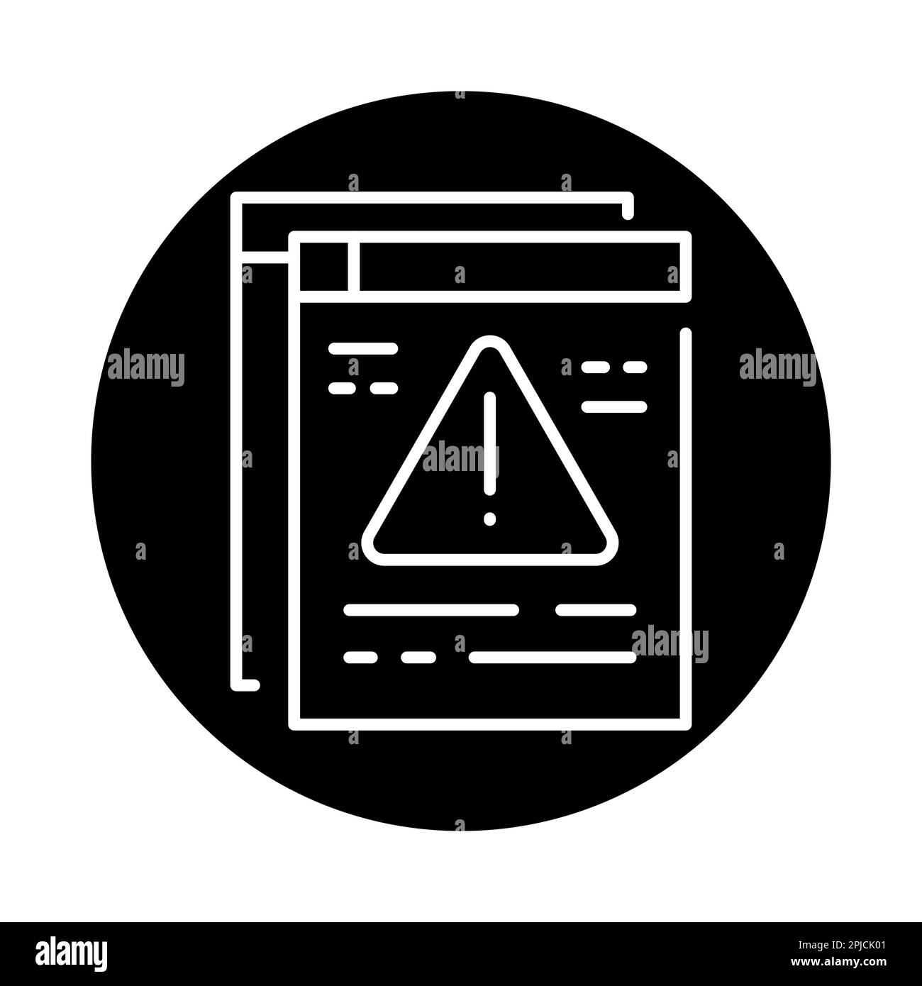 Technical problem icon on Stock Vector Images - Alamy