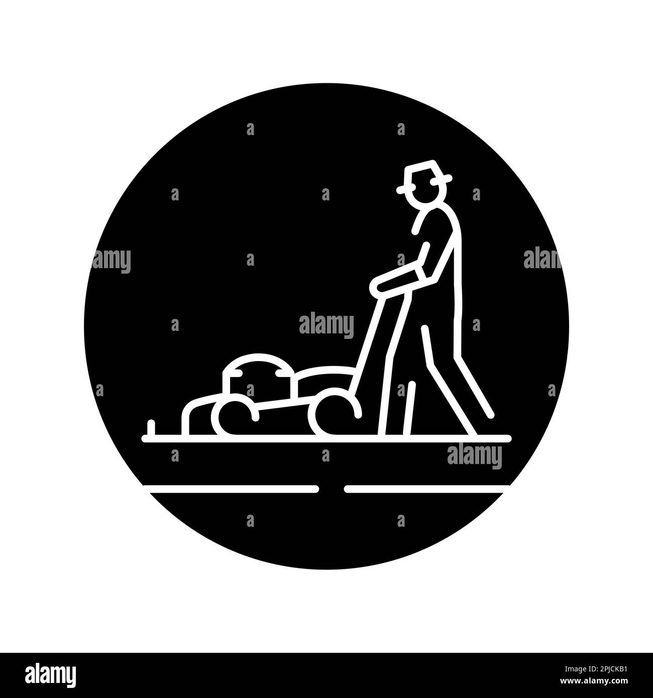 Perfect garden lawn Stock Vector Images - Alamy