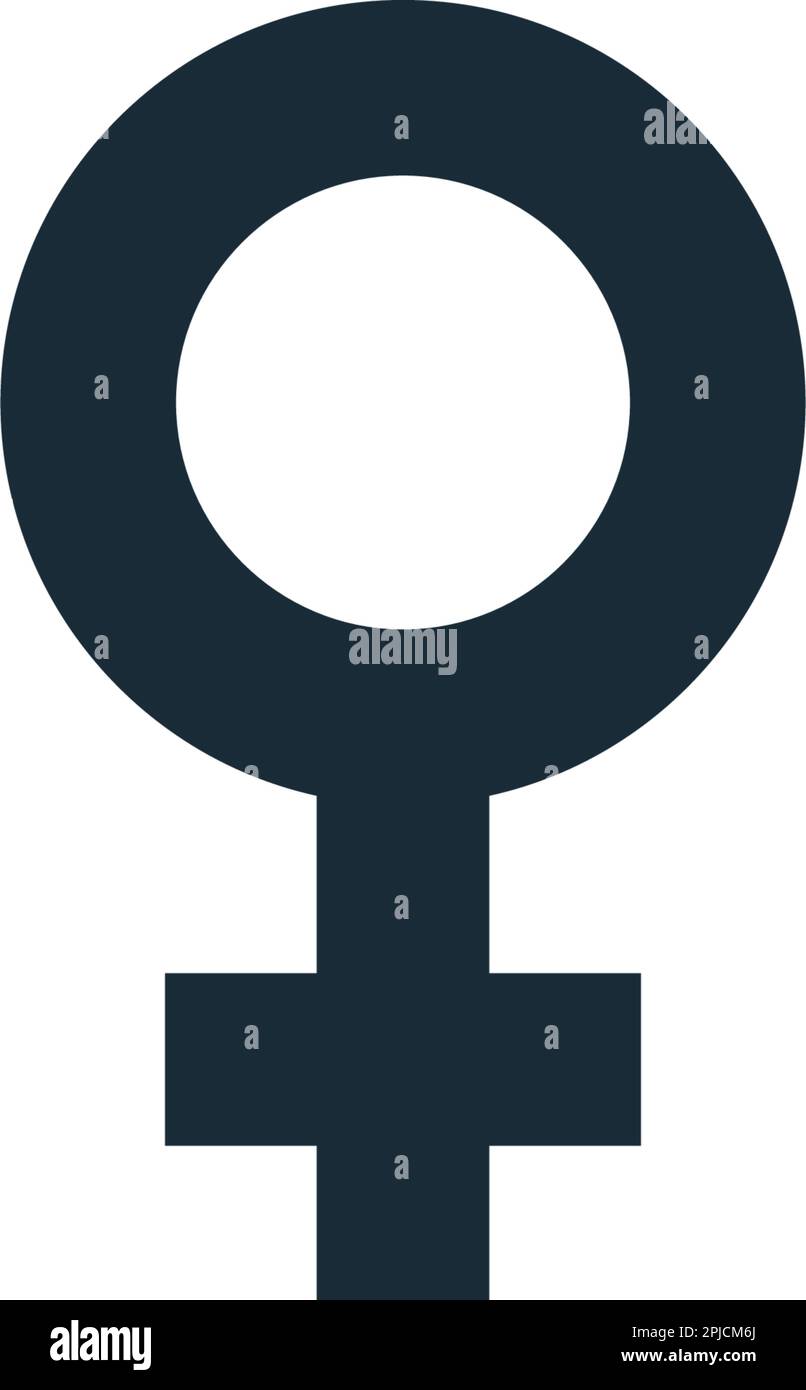 Women Gender Sign Icon Vector Logo Template Illustration Design Stock ...