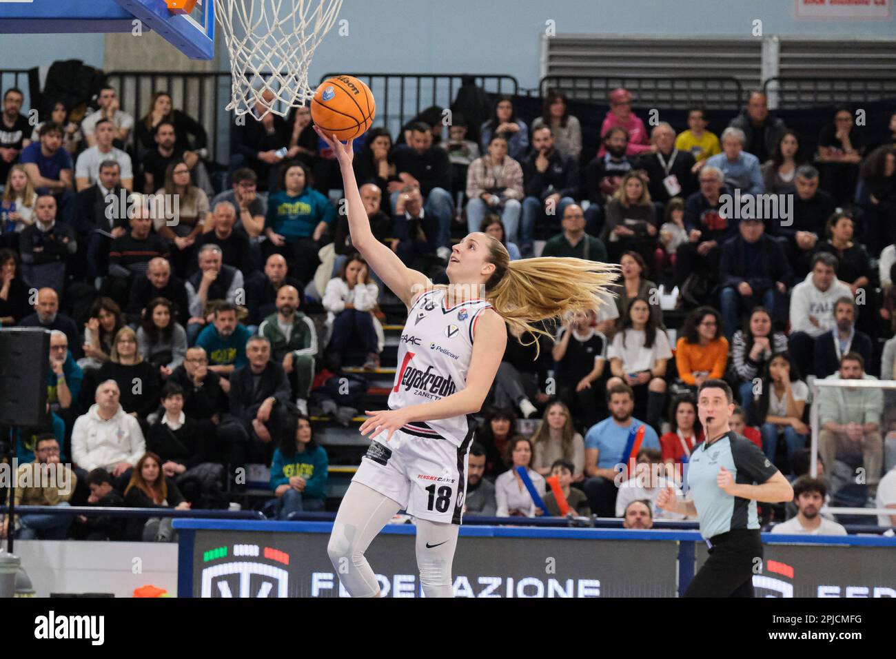 Campobasso, Italy. 30th Mar, 2023. Dojkic Ivana of Virtus Segafredo ...