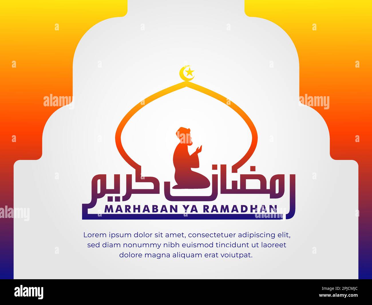 illustration of a Muslim praying. Muslims who pray during Ramadan ...
