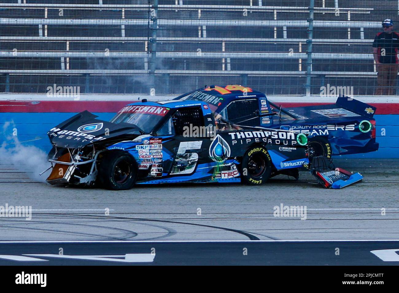 FORT WORTH, TX - APRIL 01: The Dean Thompson (#5 TRICON Garage Thompson ...