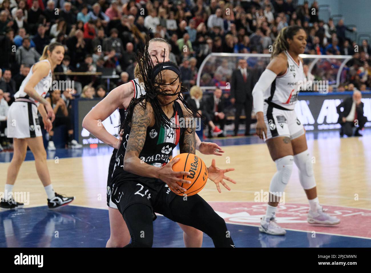 Campobasso, Italy. 30th Mar, 2023. Dojkic Ivana of Virtus Segafredo ...