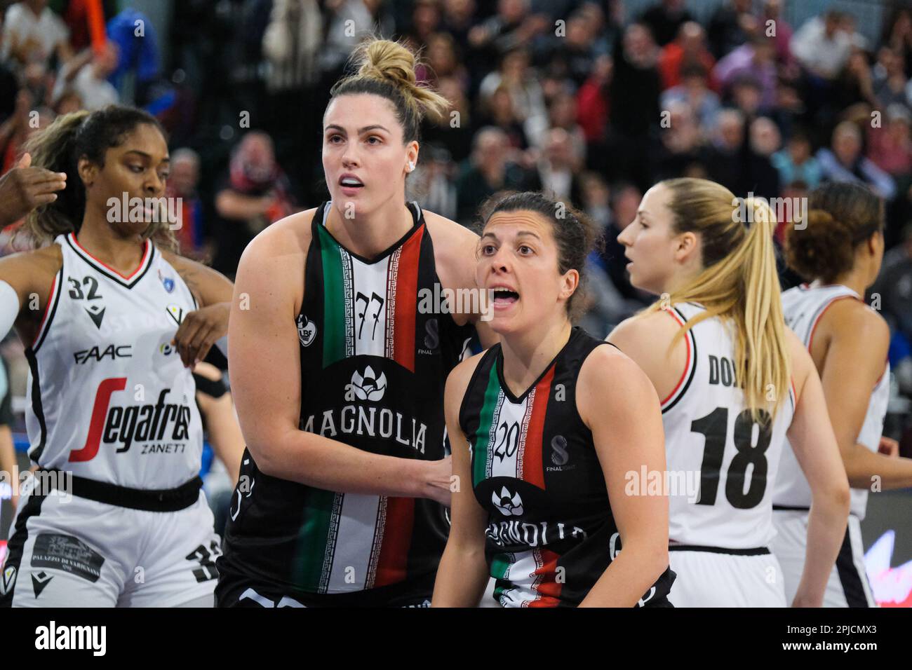 Campobasso, Italy. 30th Mar, 2023. Parker Cheyenne Sernina of Virtus ...