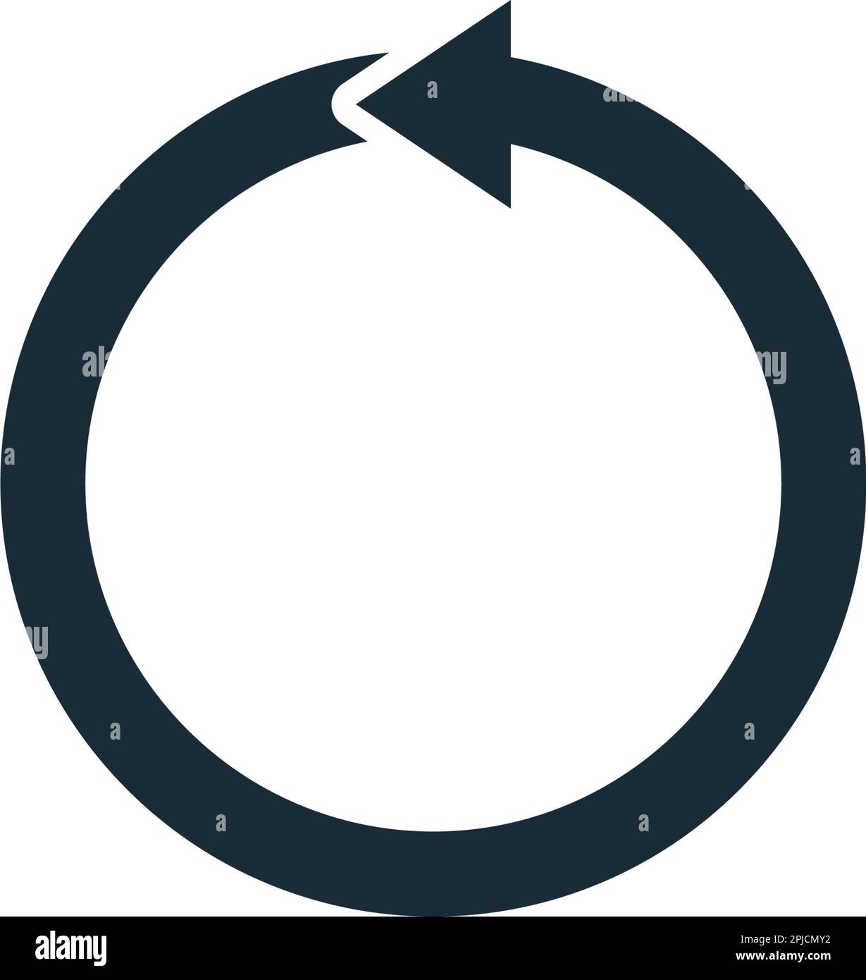 Restore Icon Vector Logo Template Illustration Design Stock Vector ...