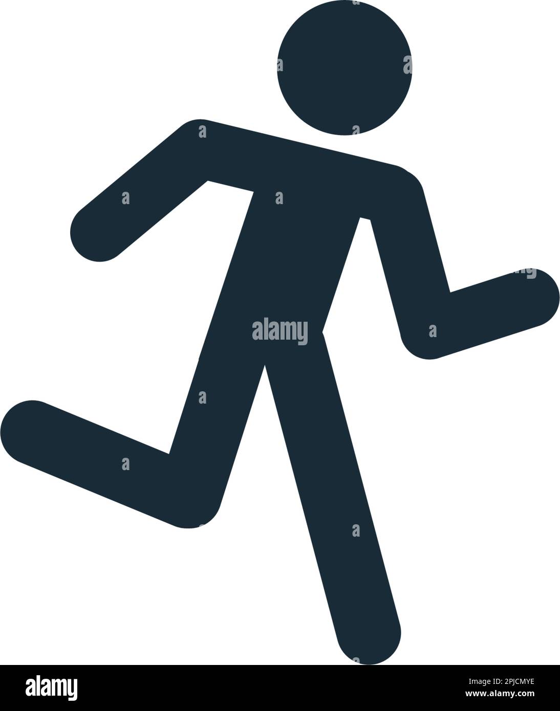 Running Stick man Icon Vector Logo Template Illustration Design Stock ...