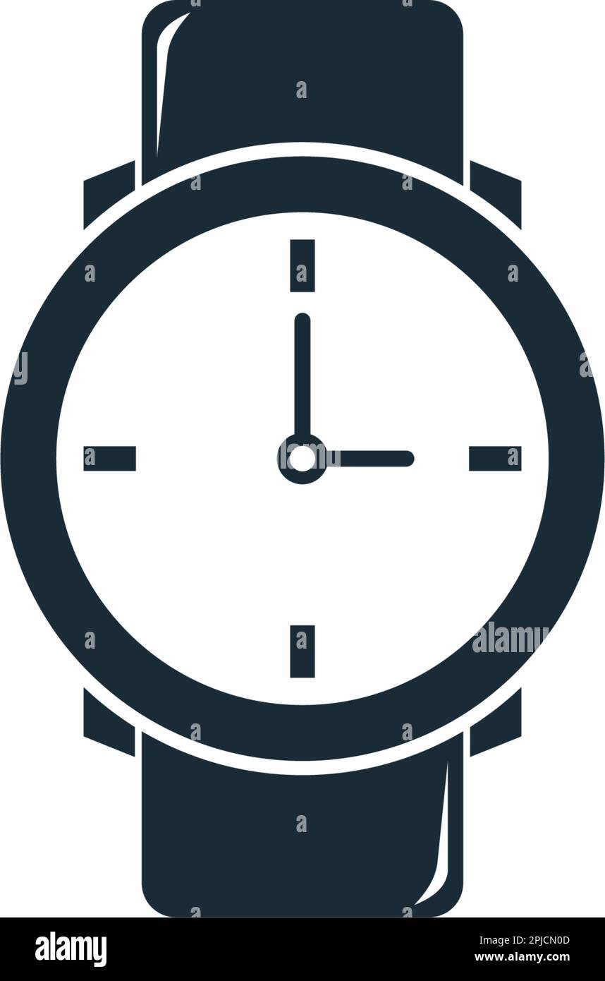 Watch Icon Vector Logo Template Illustration Design Stock Vector Image ...