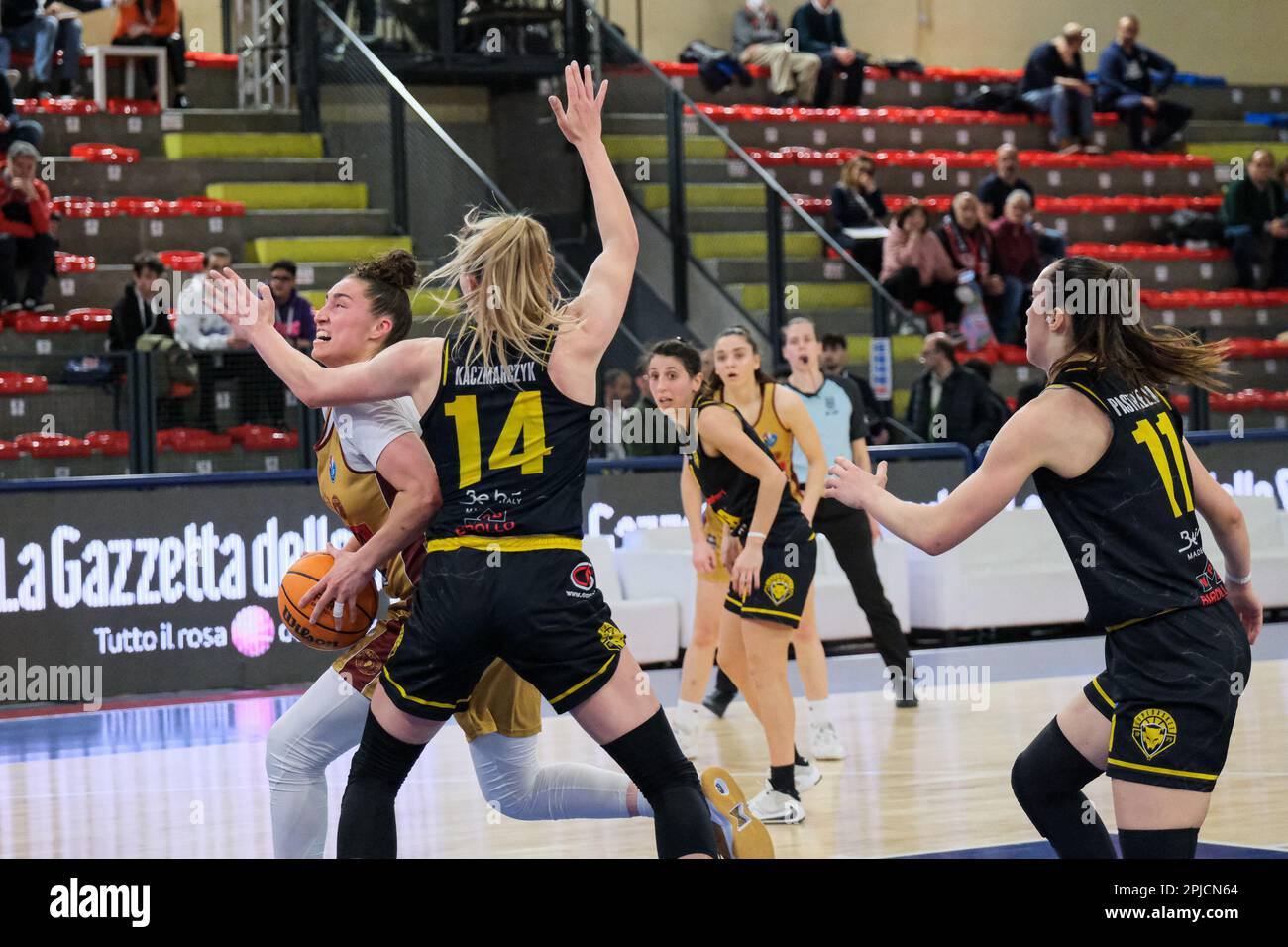 Campobasso, Italy. 30th Mar, 2023. Shepard Jessica Lynn of Umana Reyer ...