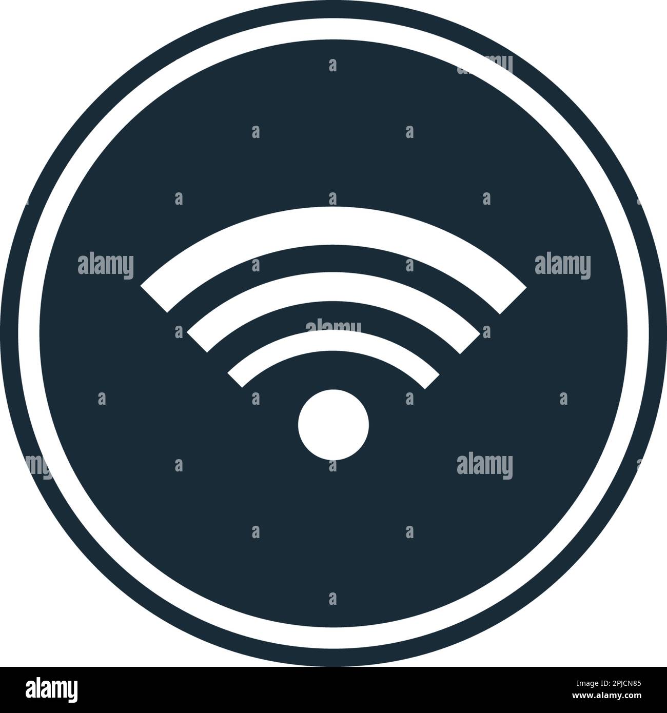 Wi fi signage Stock Vector Images - Alamy