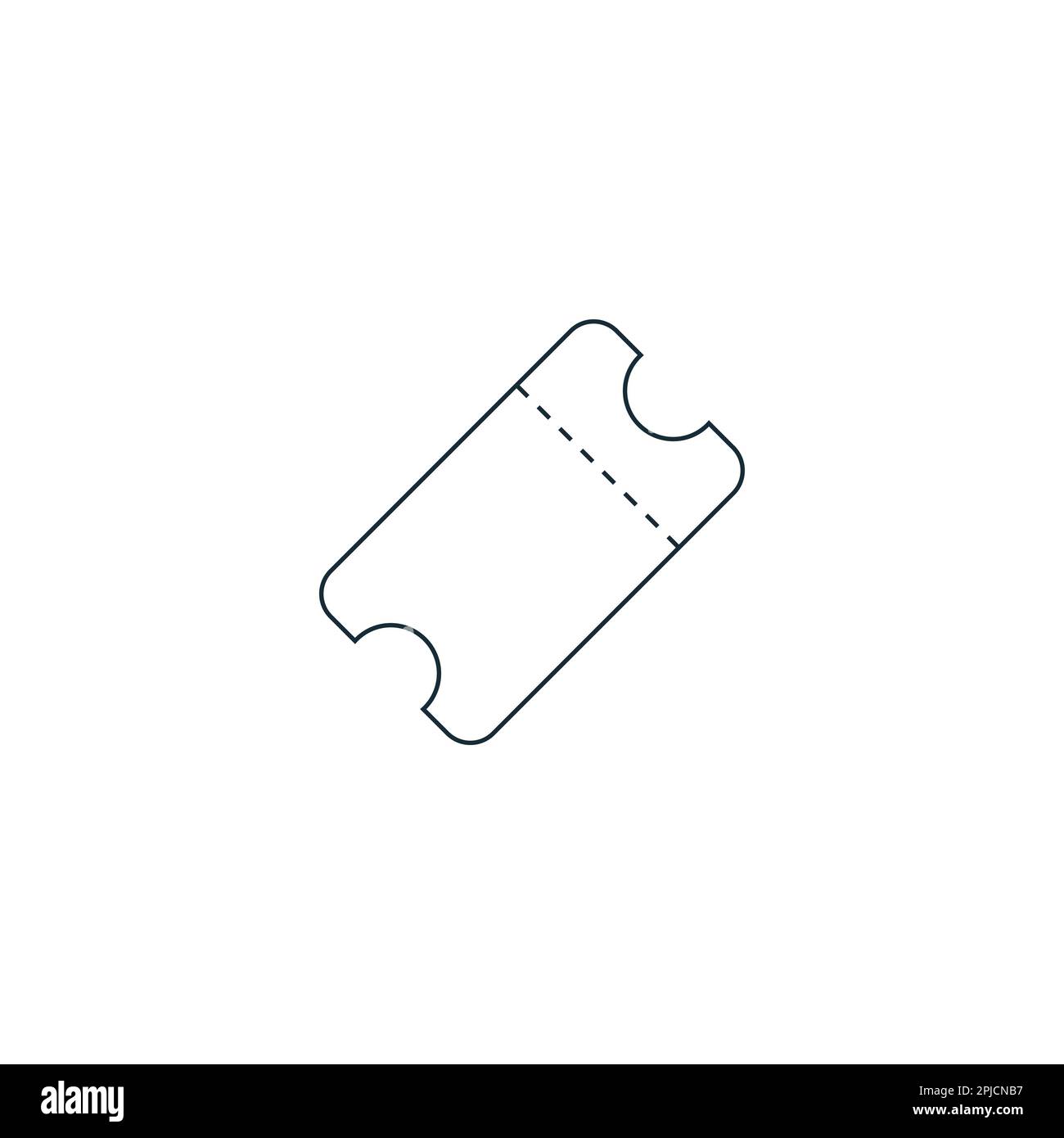 Ticket Icon Design Template Elements Stock Vector Image & Art - Alamy