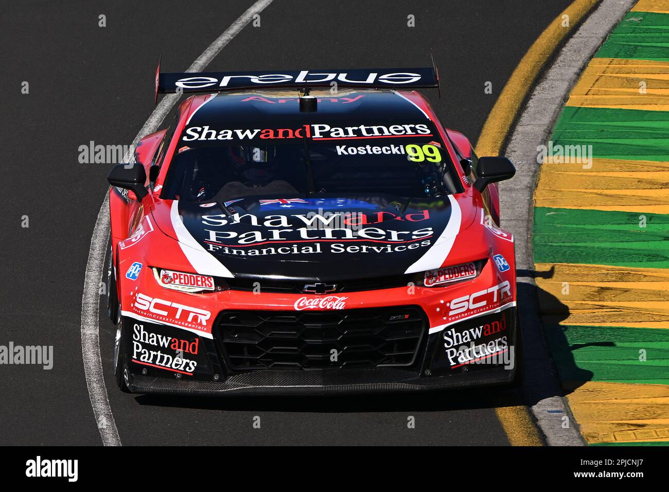Brodie Kostecki of Coca-Cola Racing during Race Four of the Supercars ...