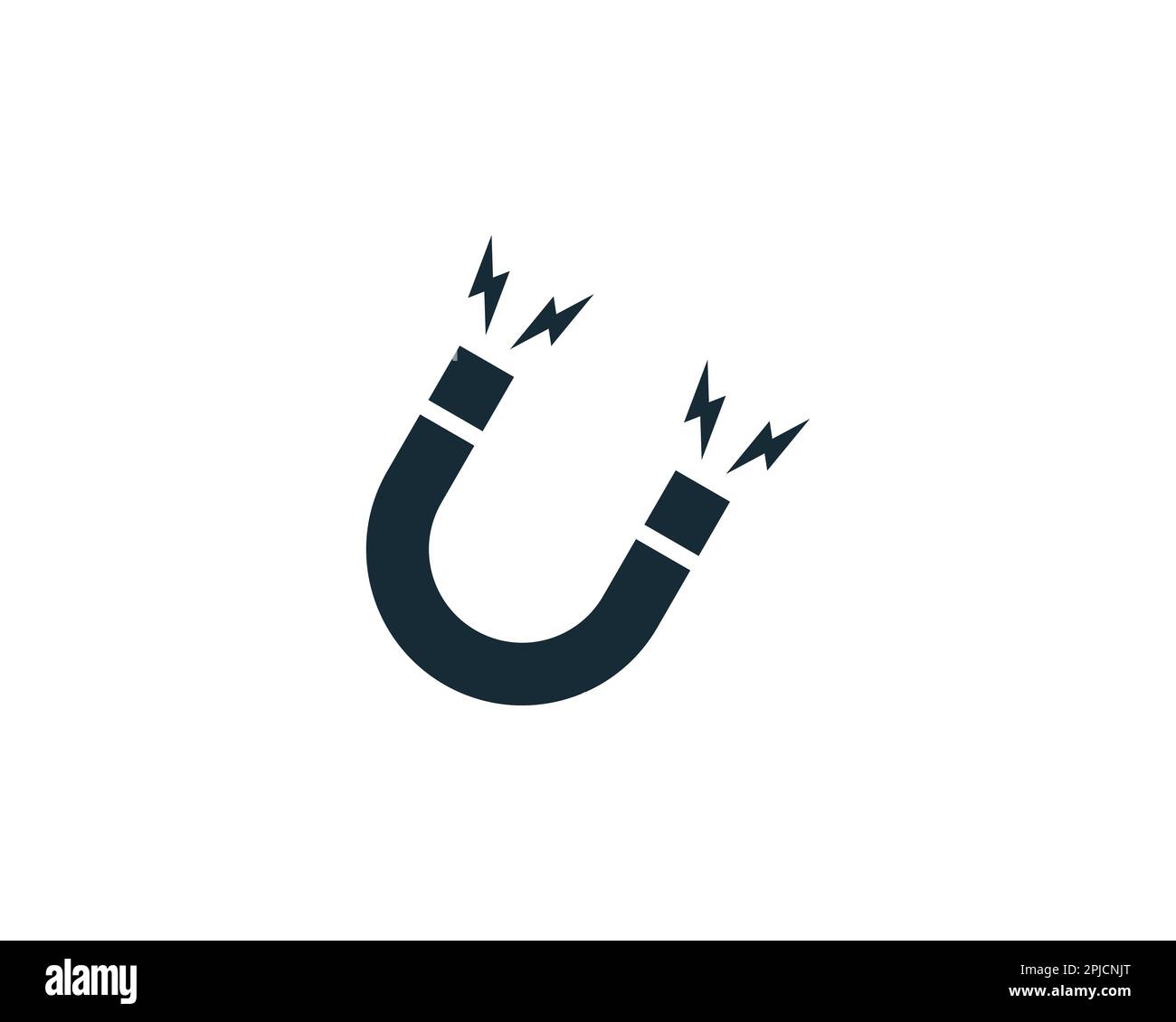 Magnet Icon Design Template Elements Stock Vector Image & Art - Alamy