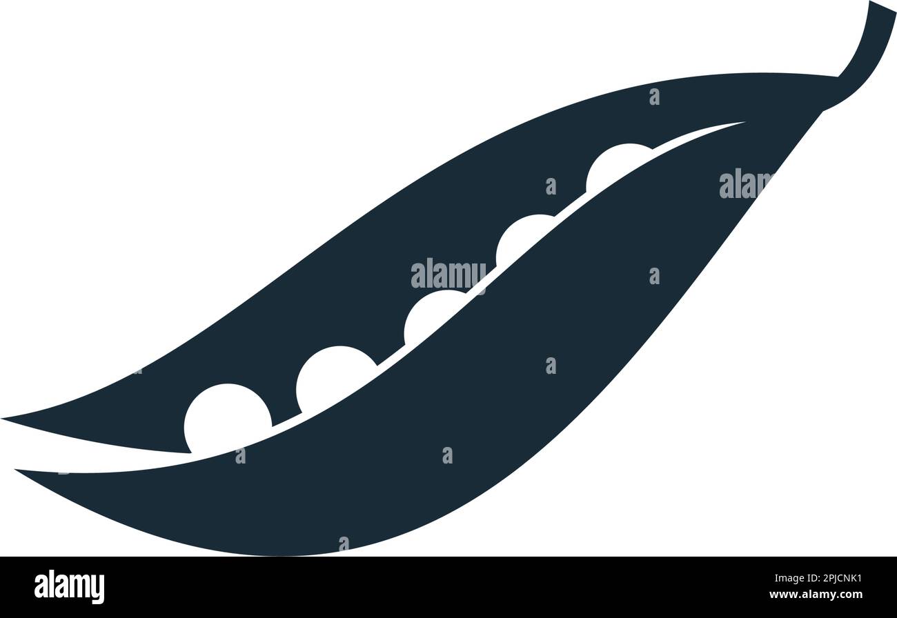 Field of peas Stock Vector Images - Alamy