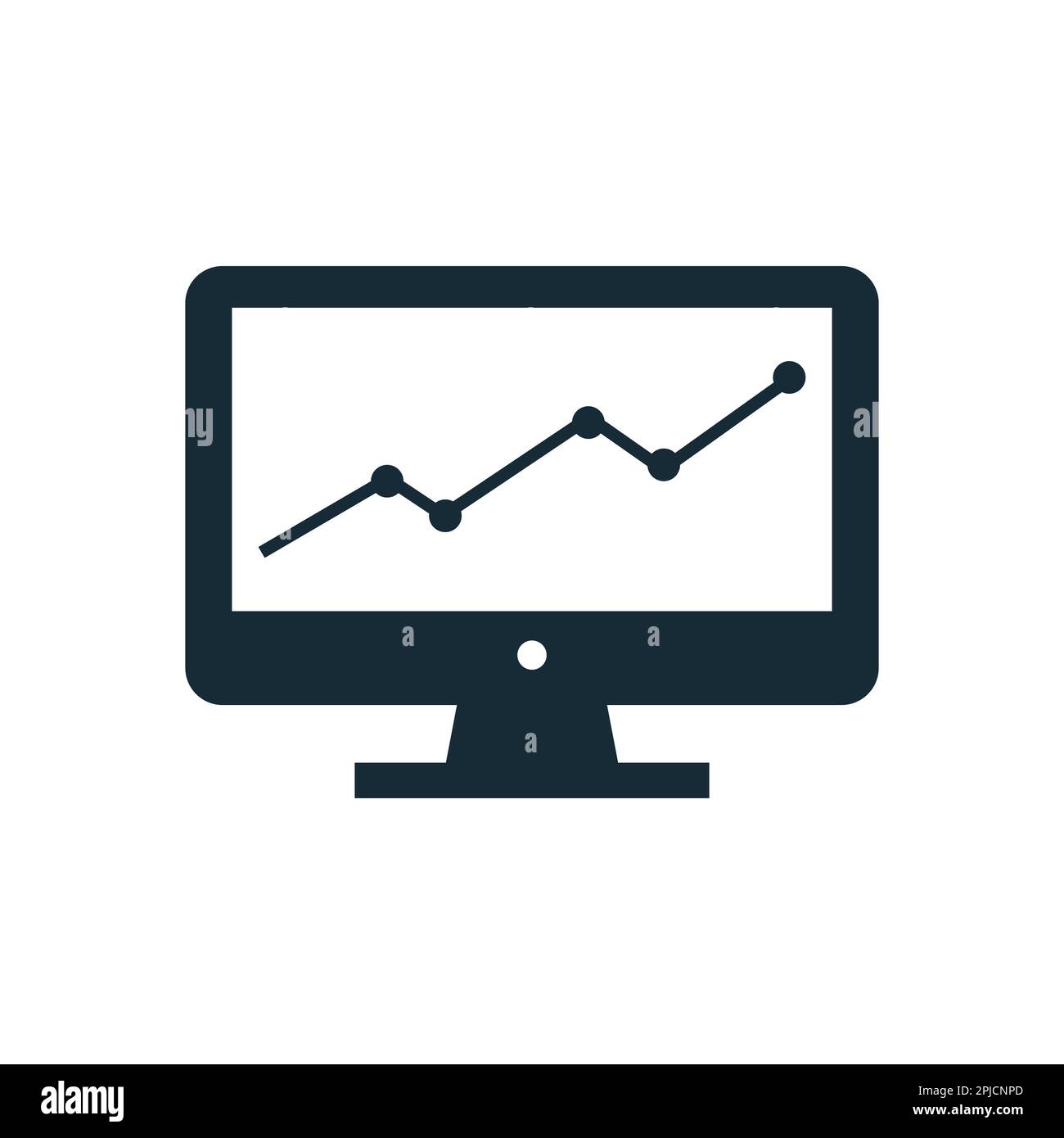 Stock market led screen Stock Vector Images - Alamy