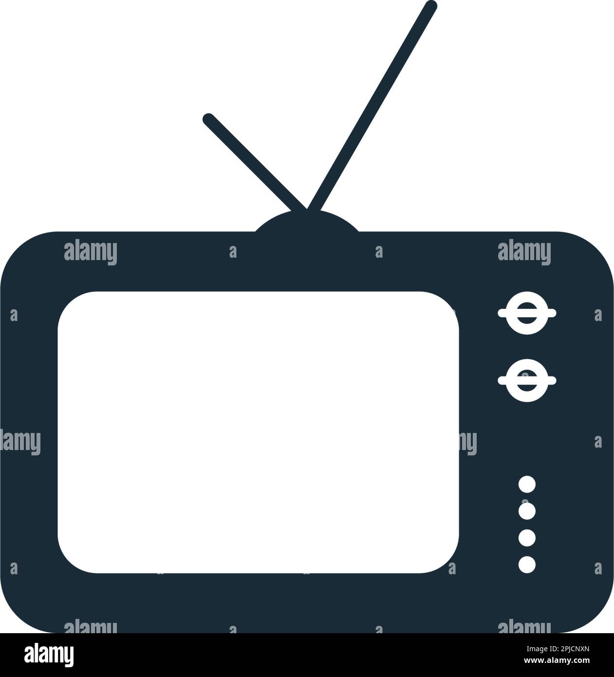 Television Icon Vector Logo Template Illustration Design Stock Vector ...