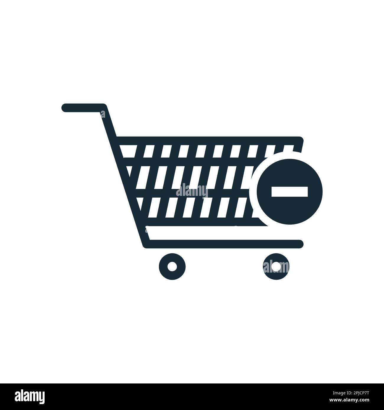 Cart icon design hi-res stock photography and images - Alamy
