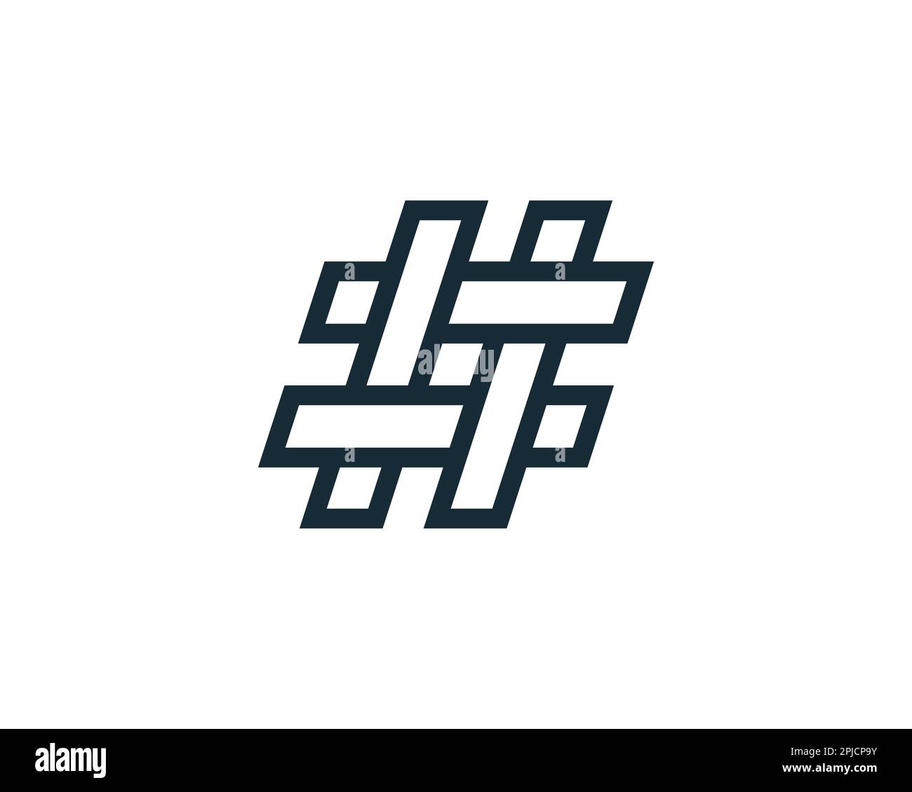 Hashtag symbol number mark Stock Vector Images - Alamy