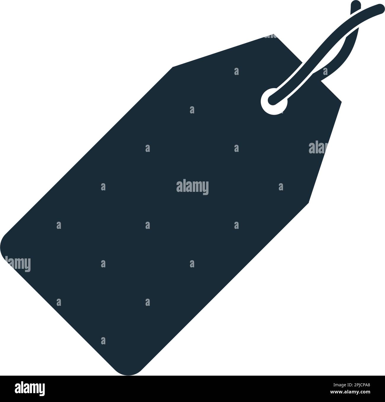 Hang Tag Icon Vector Logo Template Illustration Design Stock Vector ...