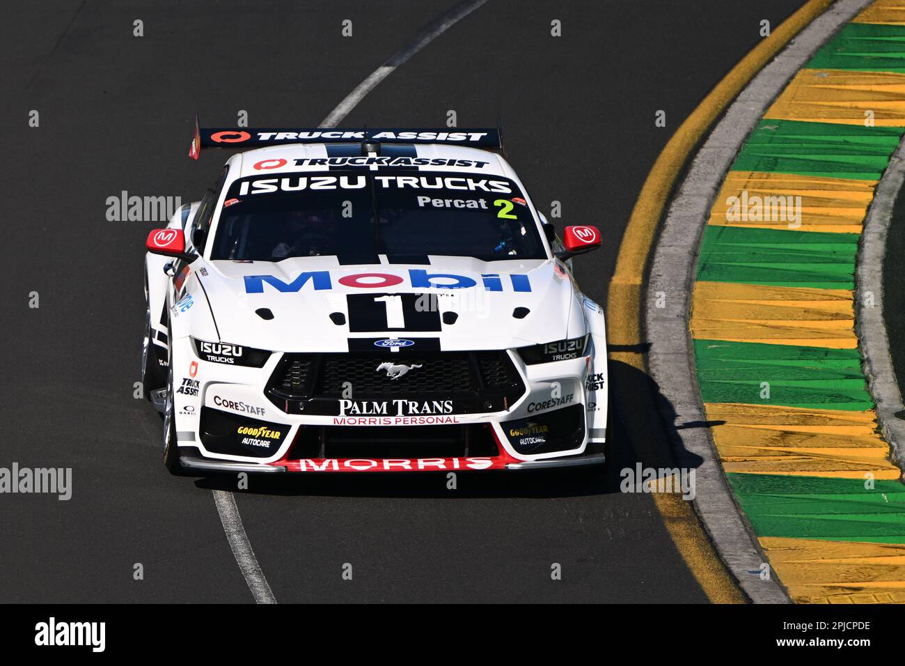 Nick Percat of Mobil 1 NTI Racing during Race Four of the Supercars ...
