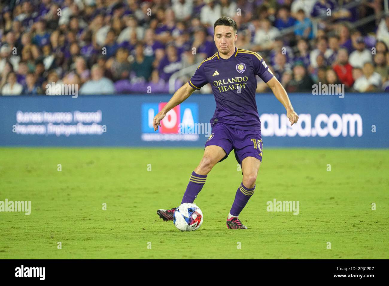 Orlando, Florida, USA, April 1, 2023, Orlando City Captain Mauricio ...