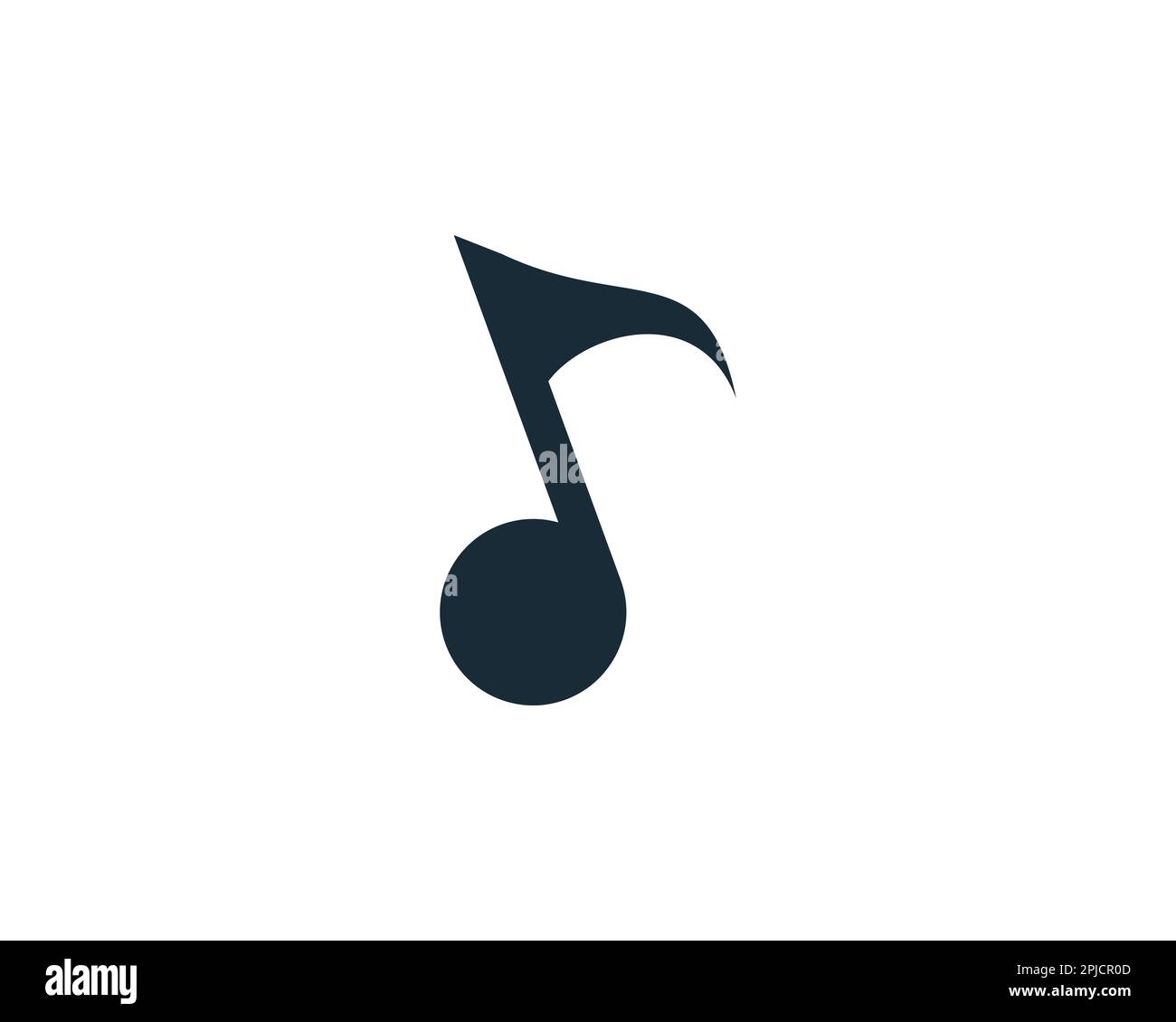 Music Key Tone Icon Design Template Elements Stock Vector Image & Art ...