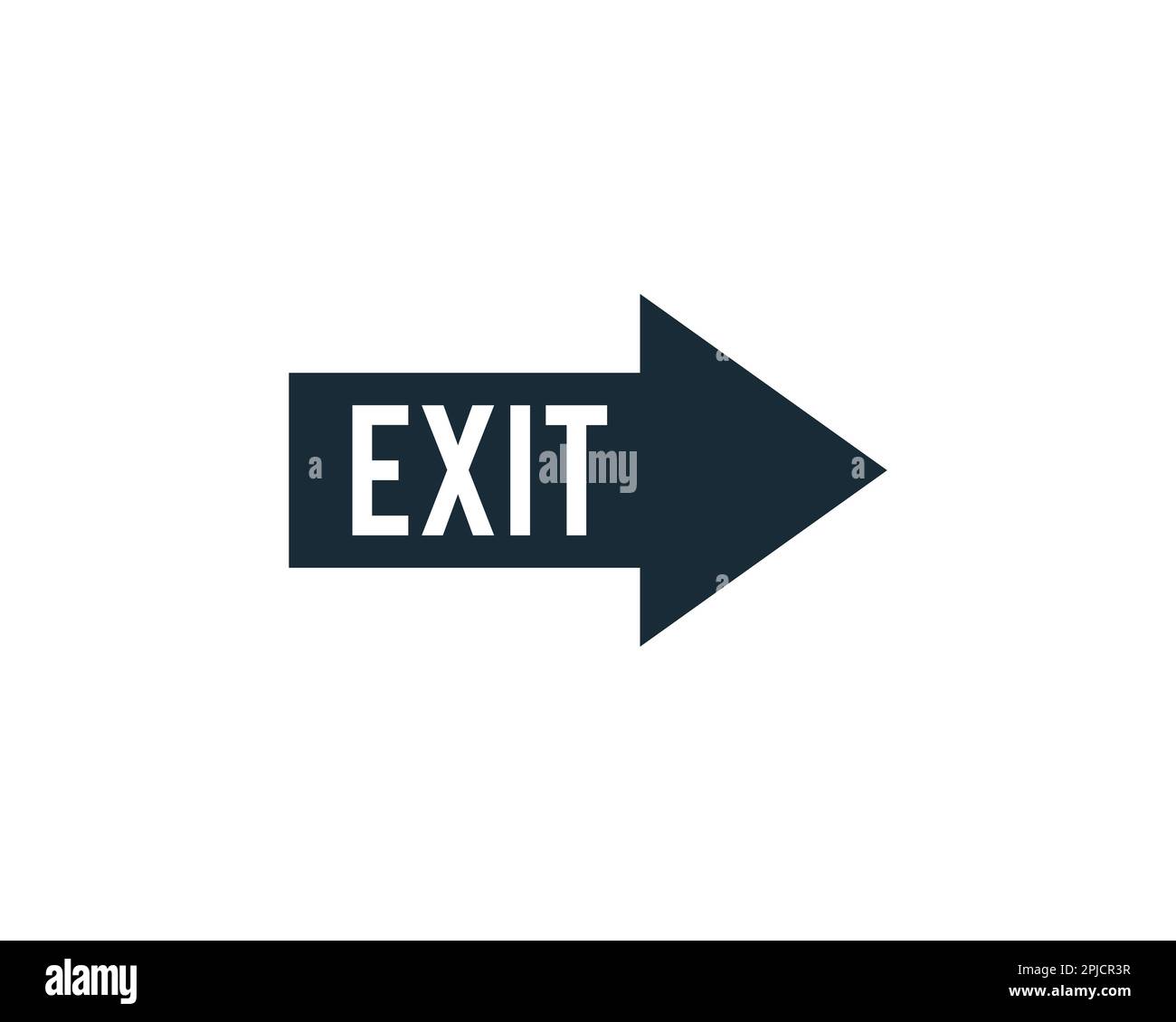 Logout exit icon arrow hi-res stock photography and images - Alamy