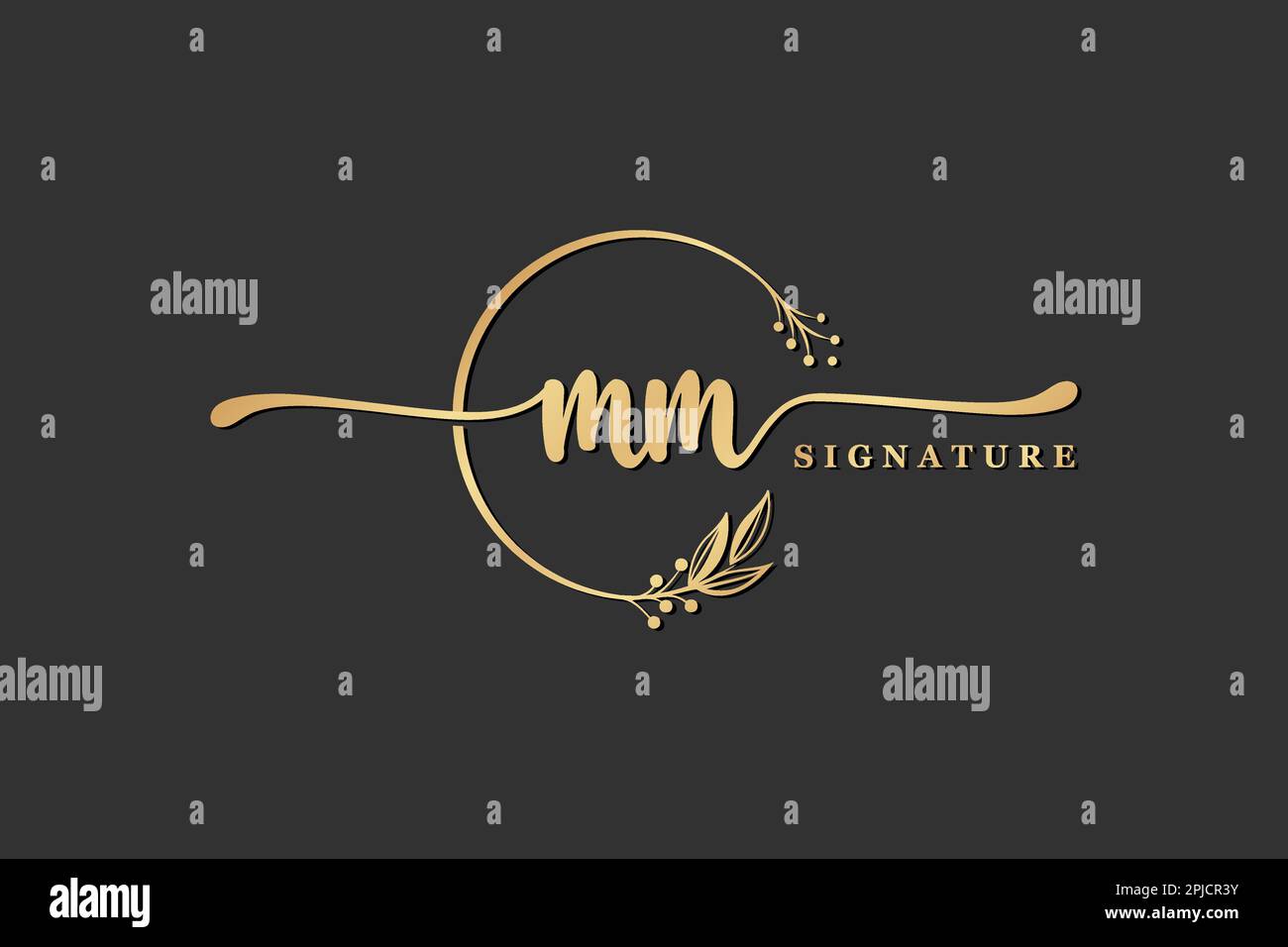 Mm signature hi-res stock photography and images - Alamy