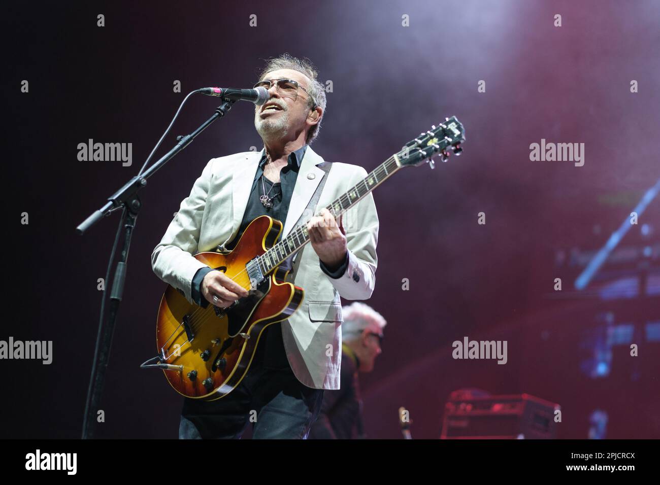 Madrid, Spain. 01st Apr, 2023. Singer Nacho García Vega of the group ...