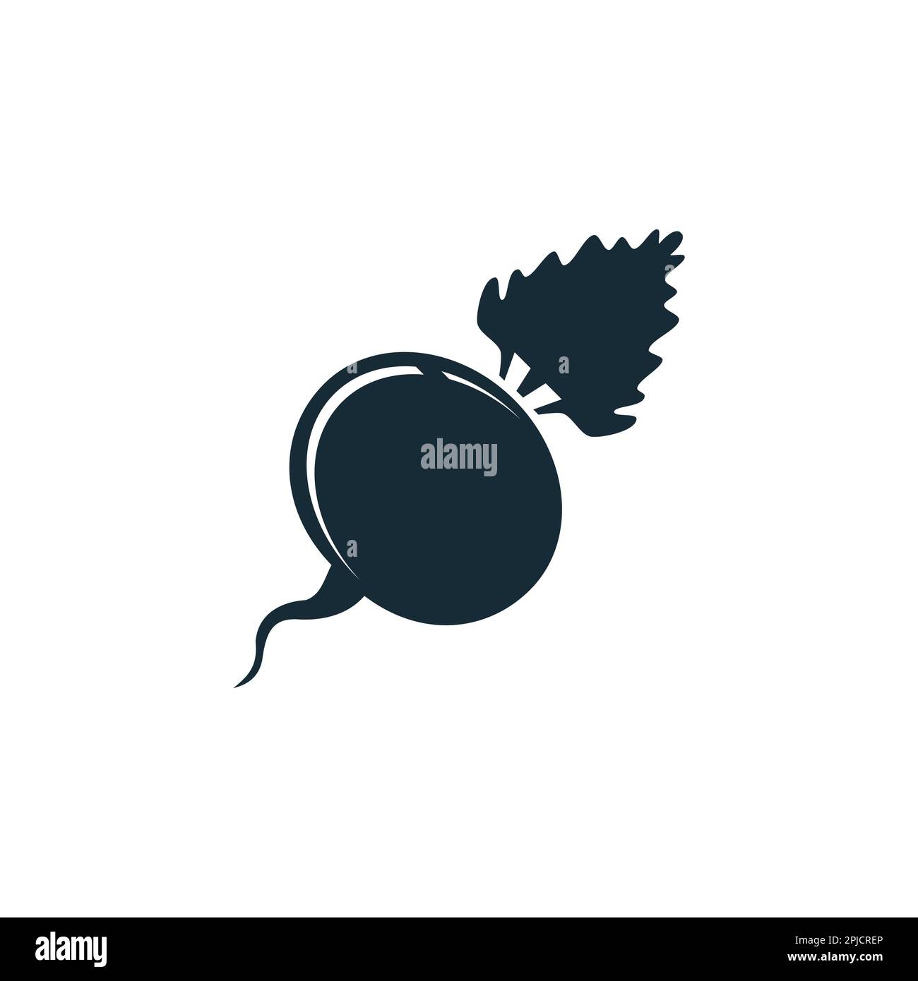 Beet Vegetable Icon Design Template Elements Stock Vector Image & Art ...