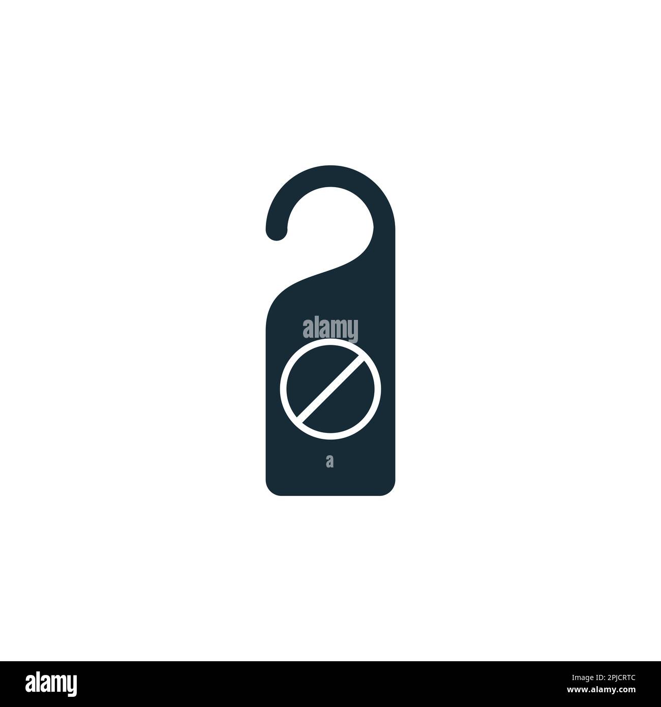 Door hanger template Cut Out Stock Images & Pictures - Alamy