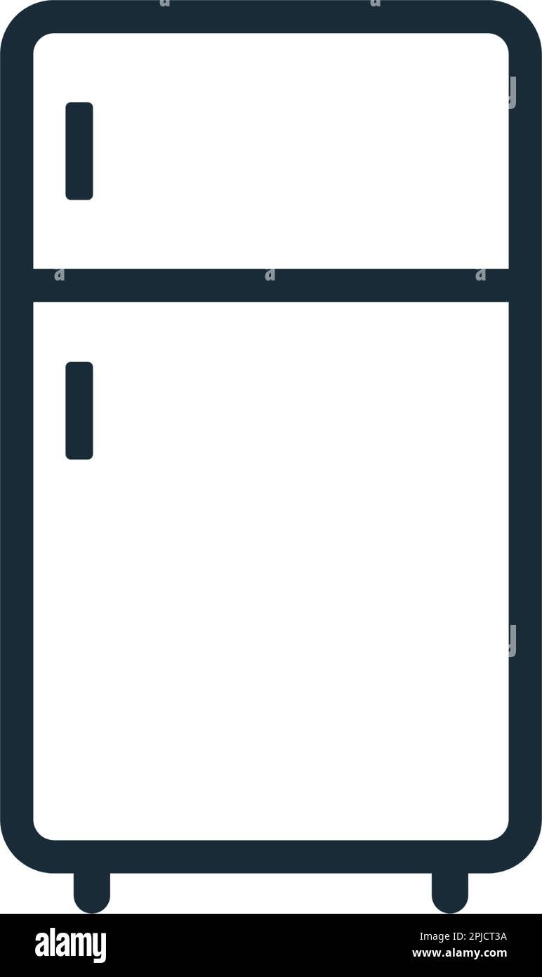 Freezer, Cooler Container Icon Vector Logo Template Illustration Design ...