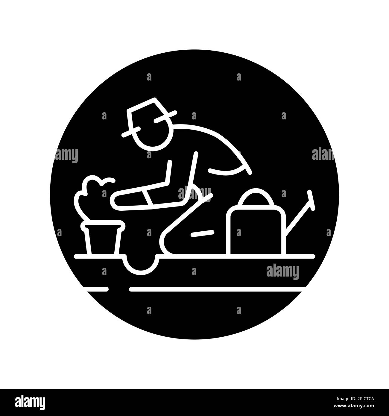 Pixel plants Stock Vector Images - Alamy