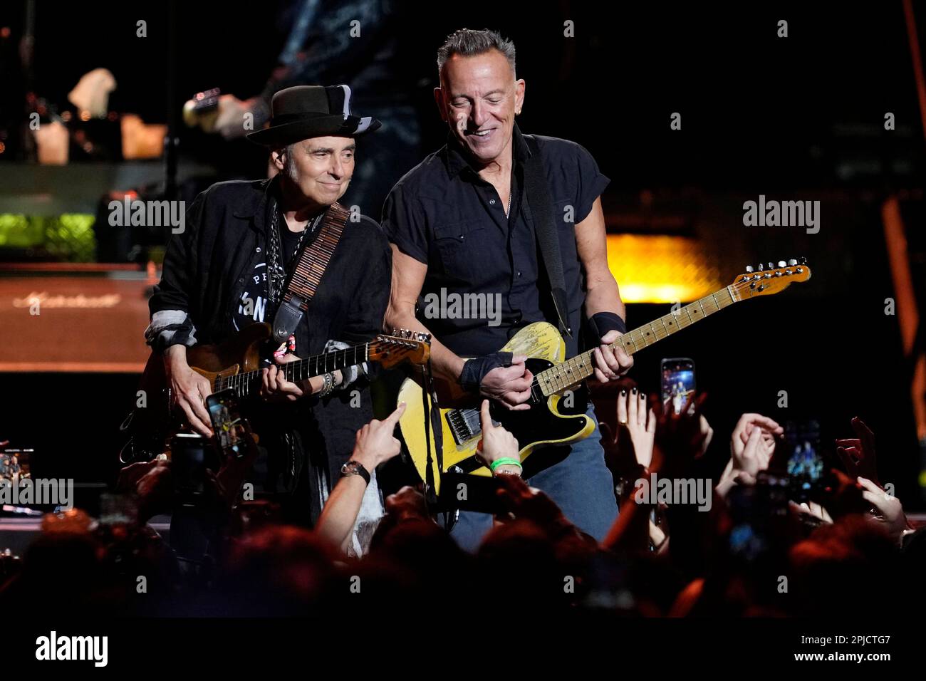 Bruce Springsteen and the E Street Band perform on Saturday, April 1 ...