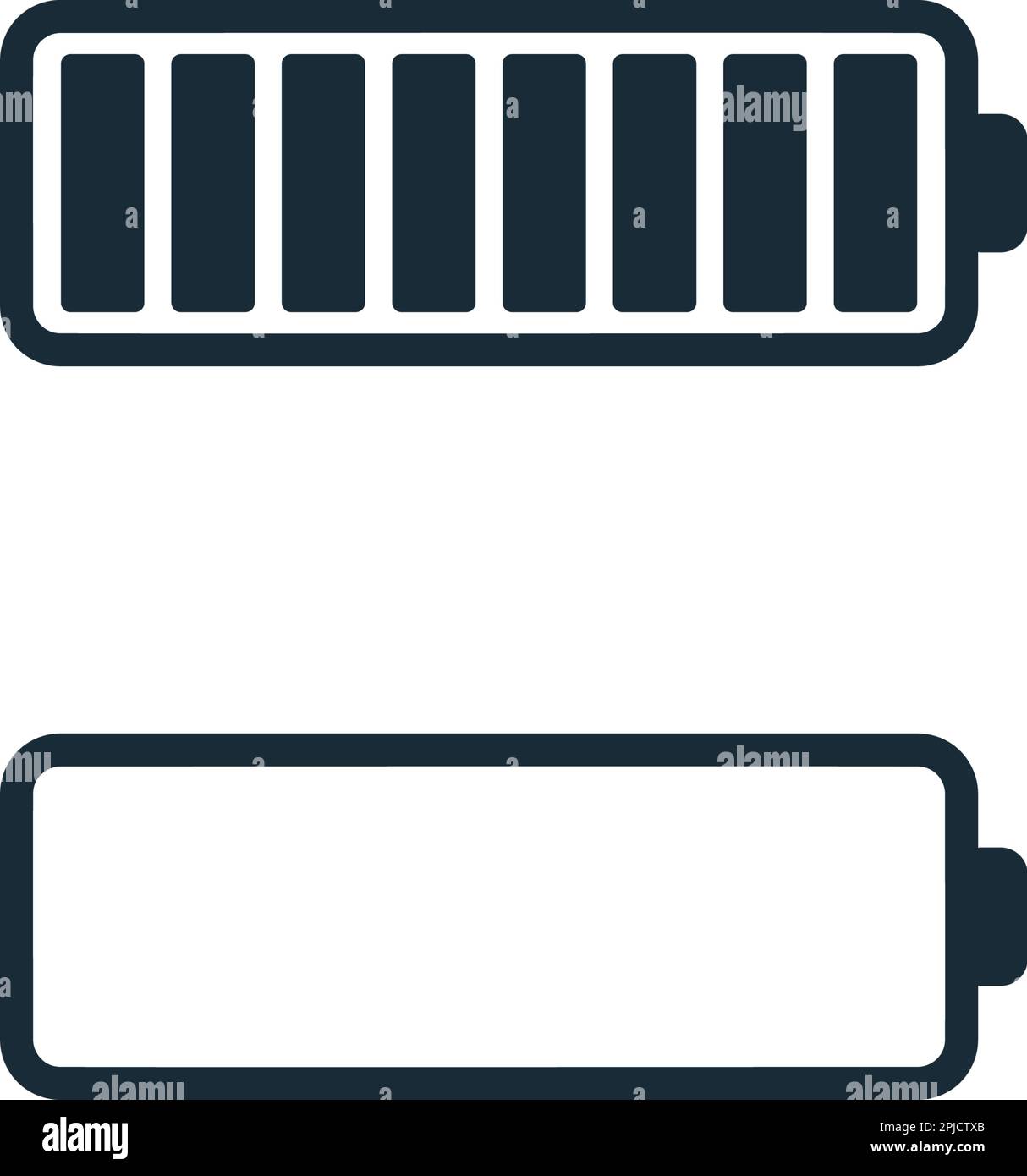 Battery Icon Vector Logo Template Illustration Design Stock Vector ...