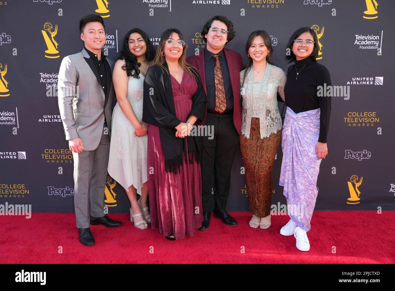 Stanely Soendoro, from left, Maansi Sunkara, Lorena Da Silva Pinzon ...