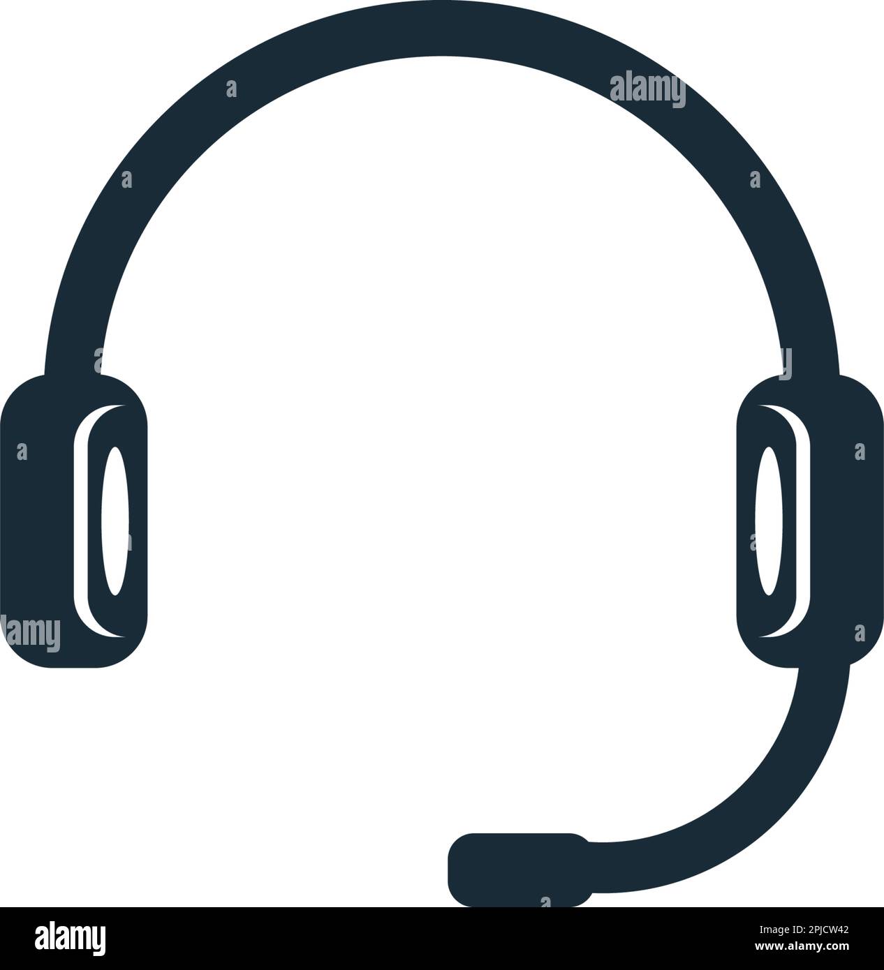 Call Center Headset Icon