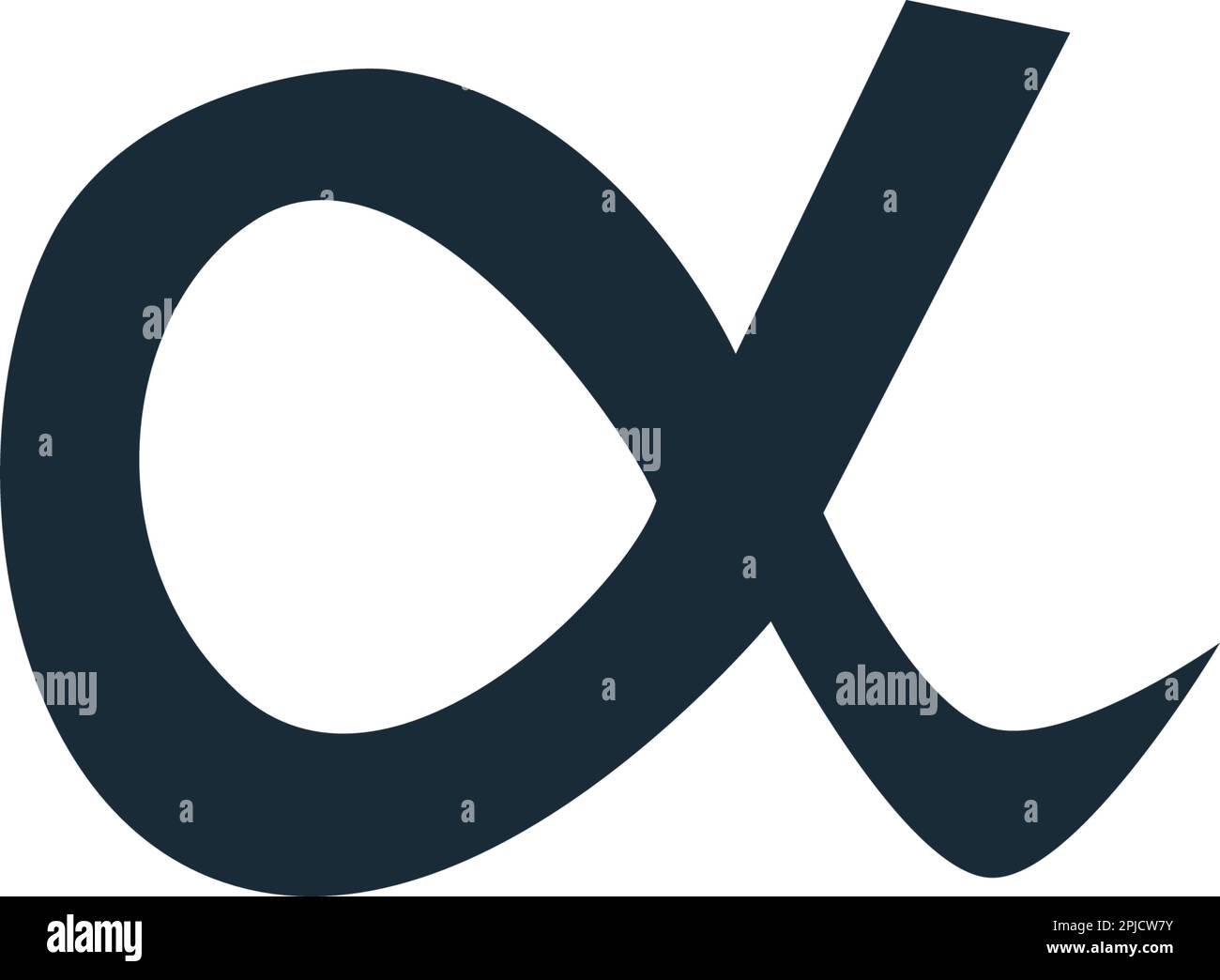 Alpha Icon Vector Logo Template Illustration Design Stock Vector Image ...