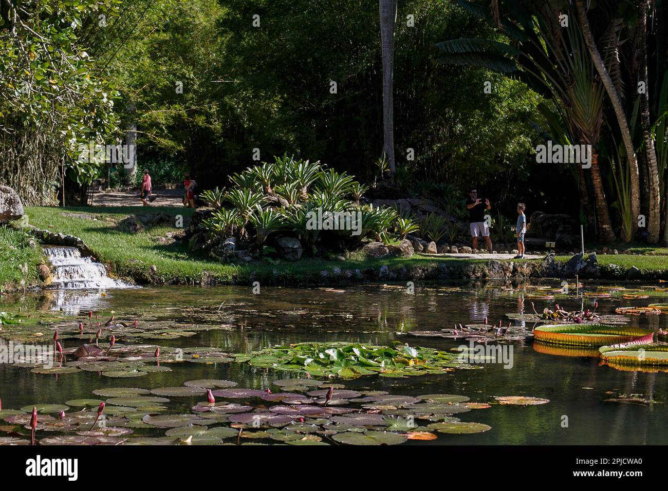 Rio De Janeiro, Brazil. 1st Apr, 2023. People take pictures at Rio de ...