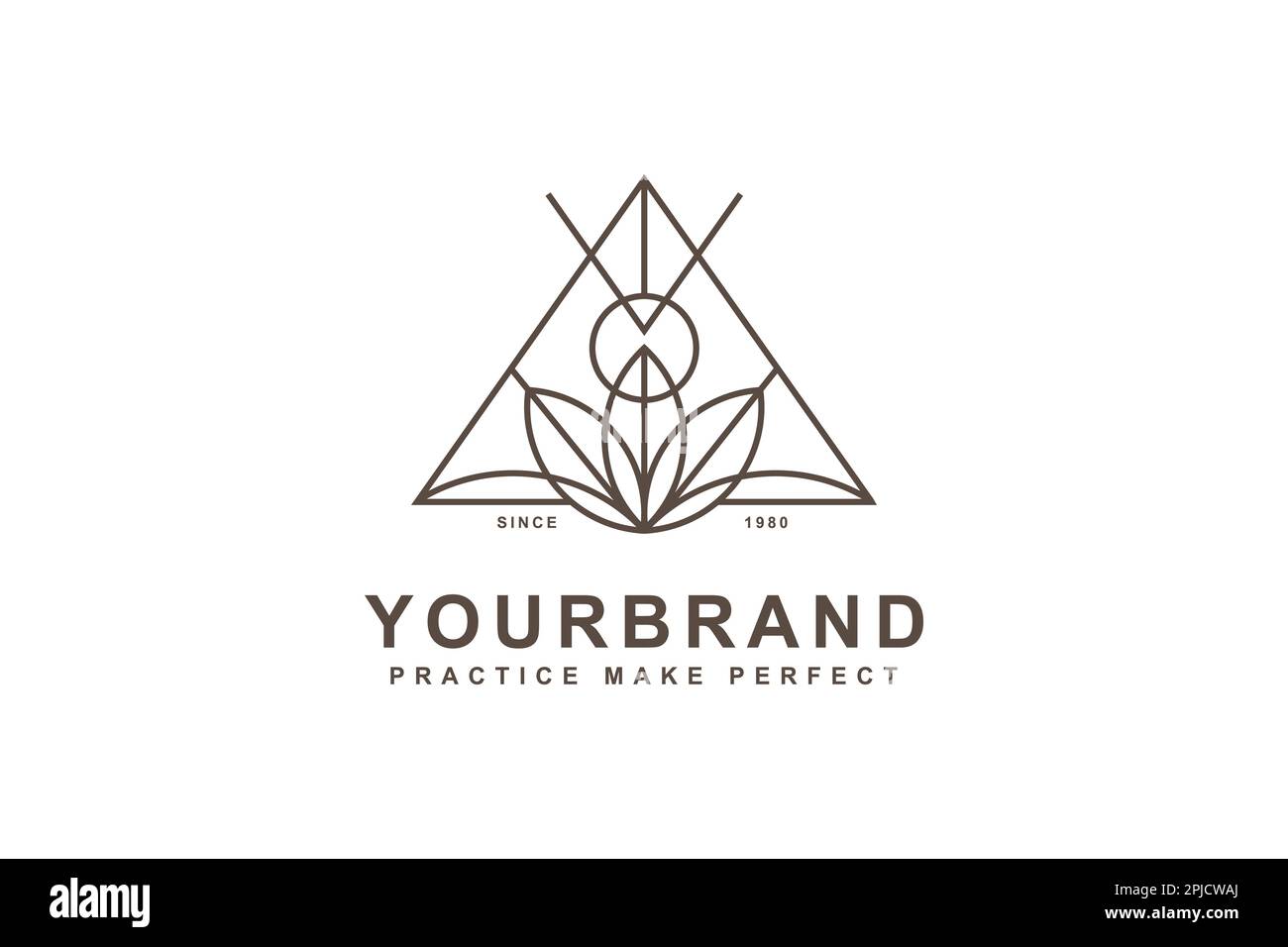 Cannabis lab CBD hemp cannabidiol logo design vector inspiration Stock ...