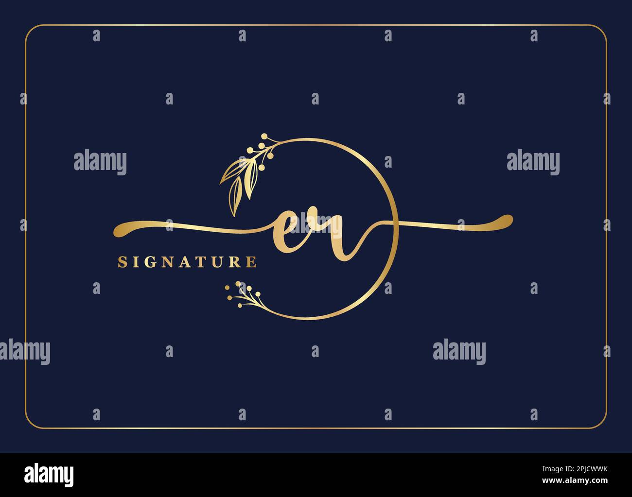 Er signature hi-res stock photography and images - Alamy