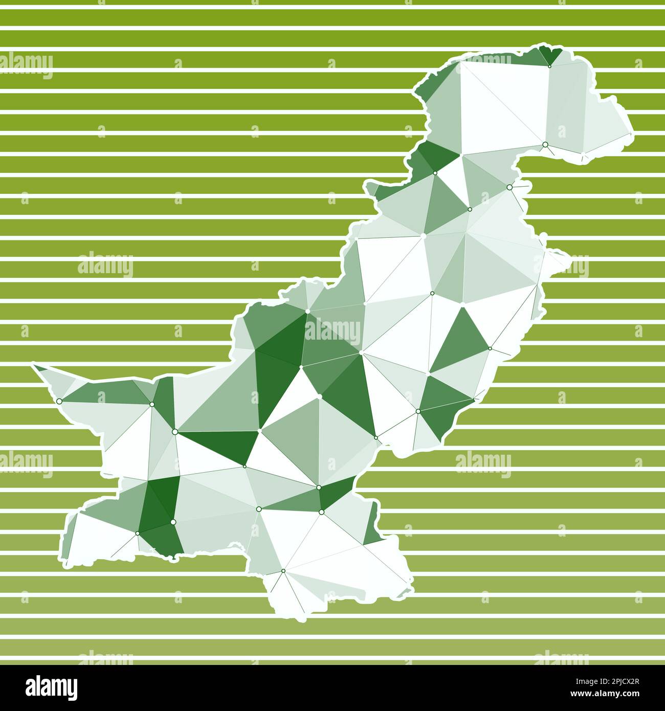 Pakistan vector illustration. Pakistan design on gradient stripes ...