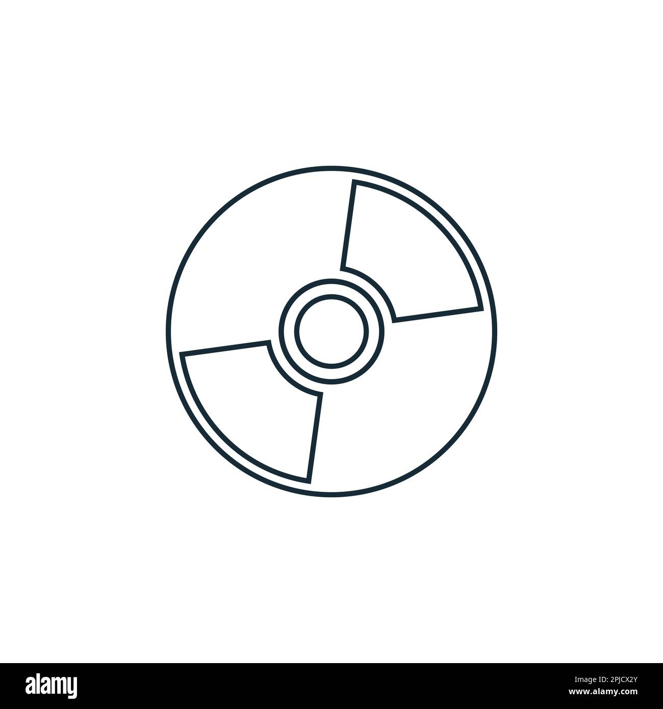 Cd dvd label design template hi-res stock photography and images - Alamy