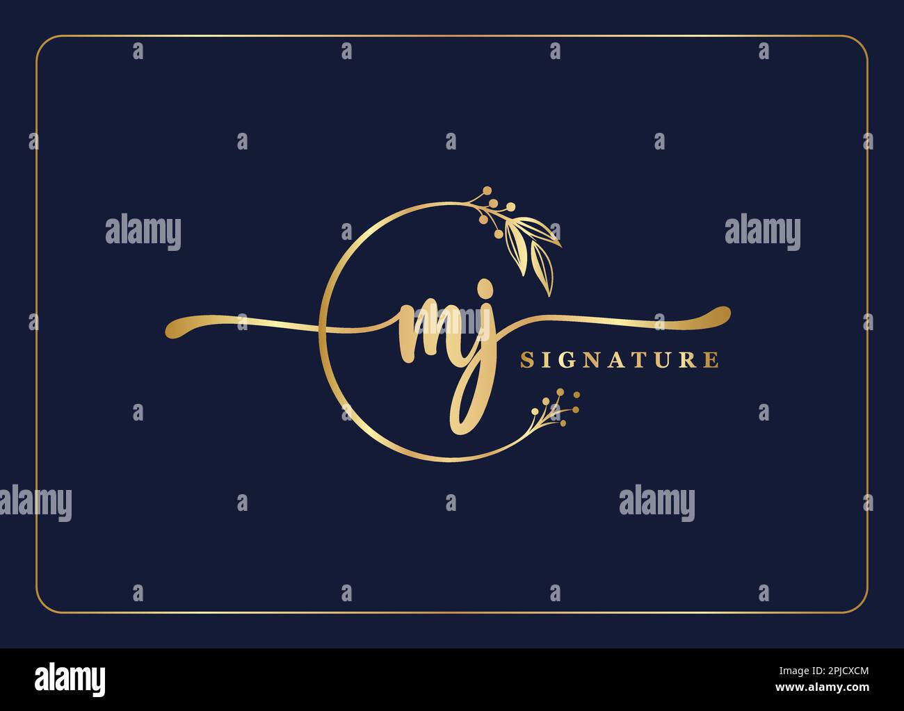 Mj signature hi-res stock photography and images - Alamy