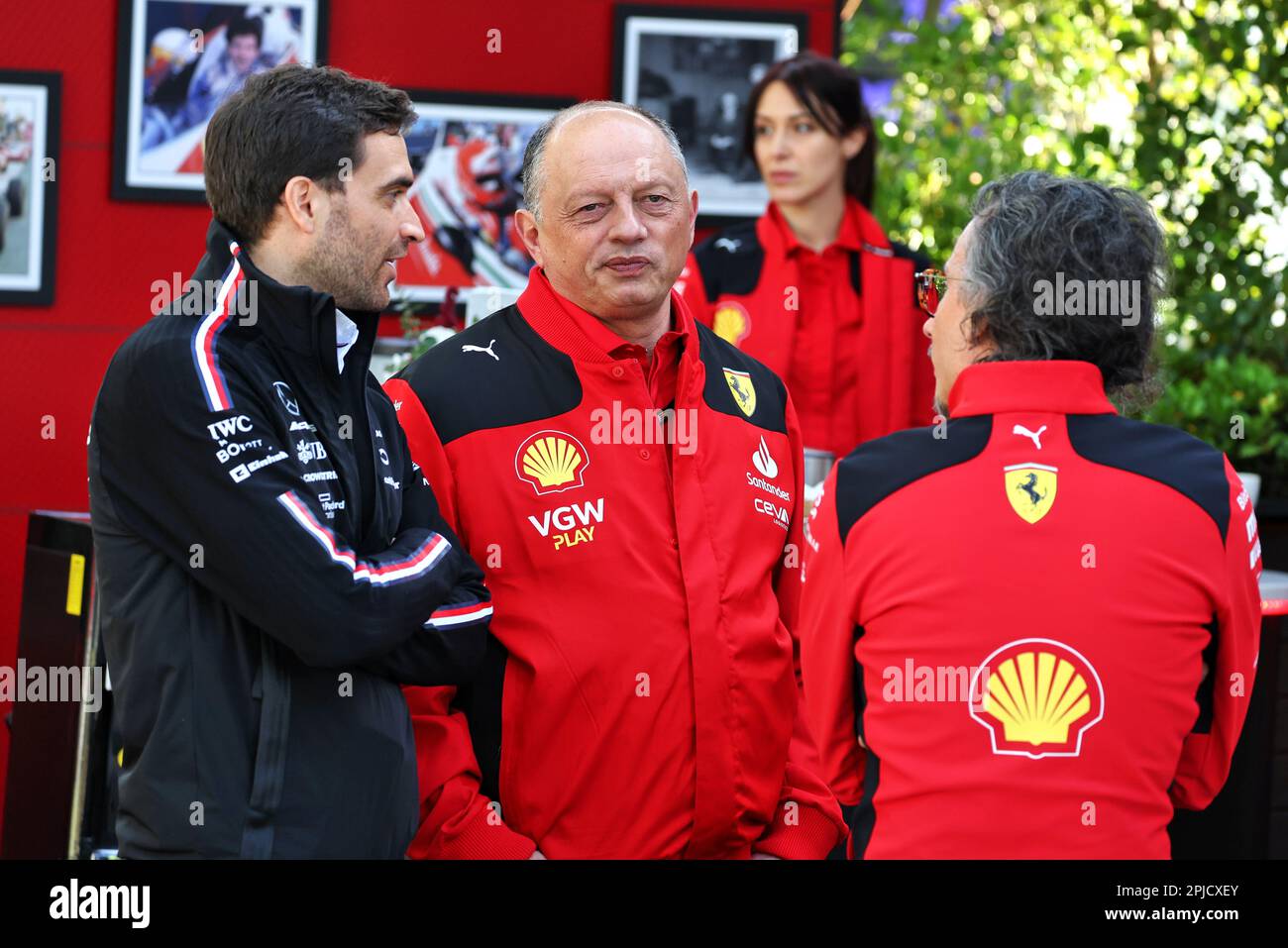 Frederic vasseur formula 1 australia hi-res stock photography and images - Alamy