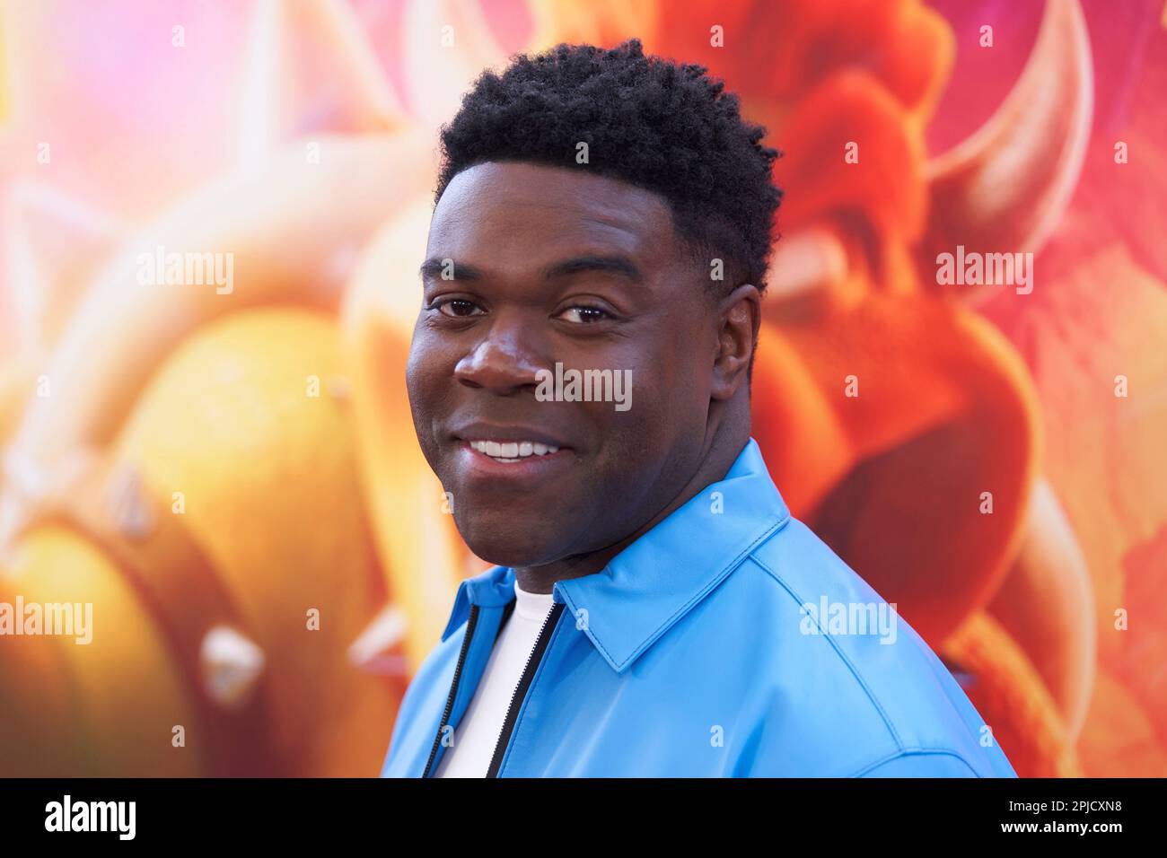 Sam Richardson arrives at the premiere of "The Super Mario Bros. Movie ...
